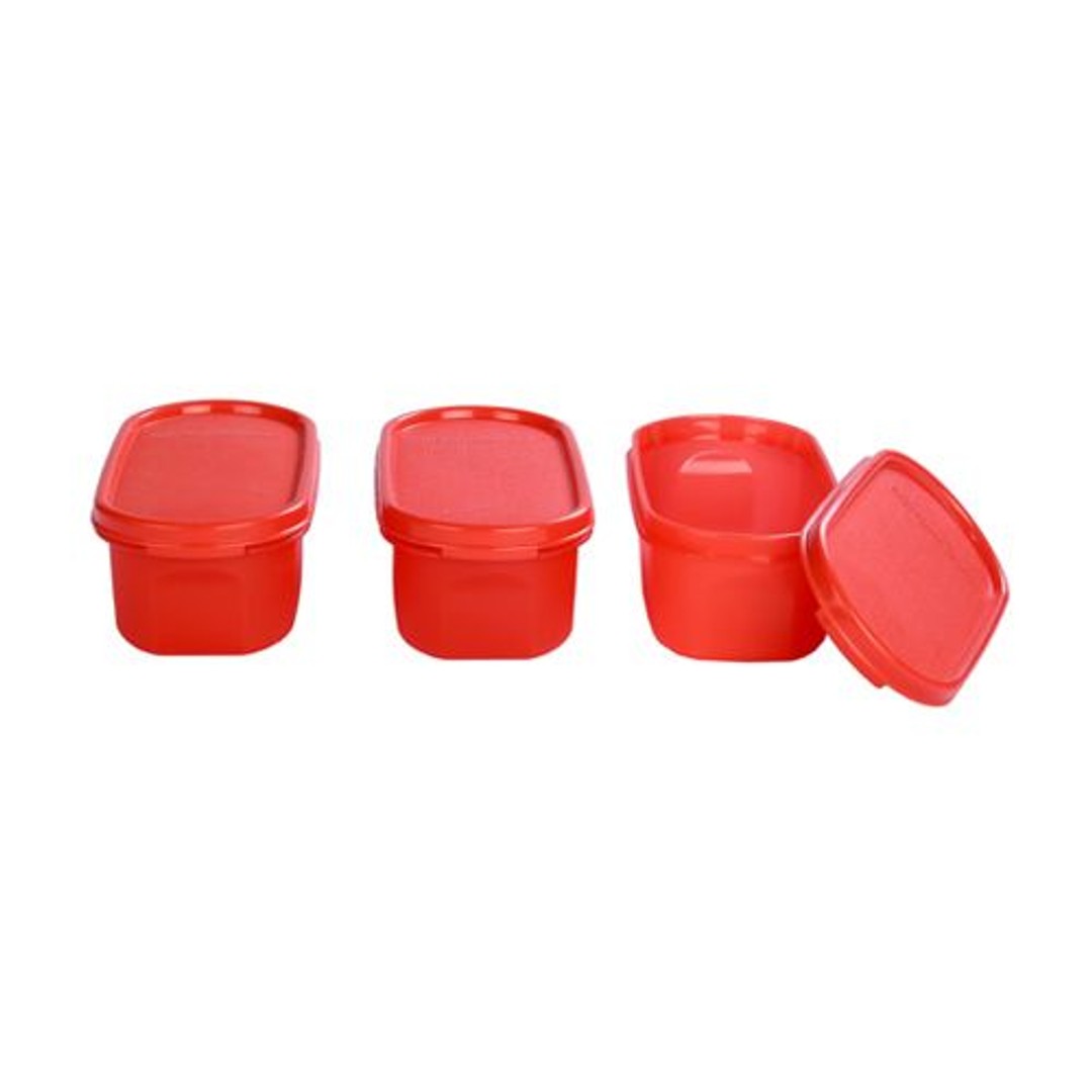 Buy Signoraware Modular Container Oval No.1 - Deep Red 710S3 Online at ...