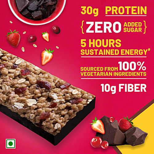 Buy Ritebite Max Protein Bar - Professional Choco Berry 100 gm Online ...