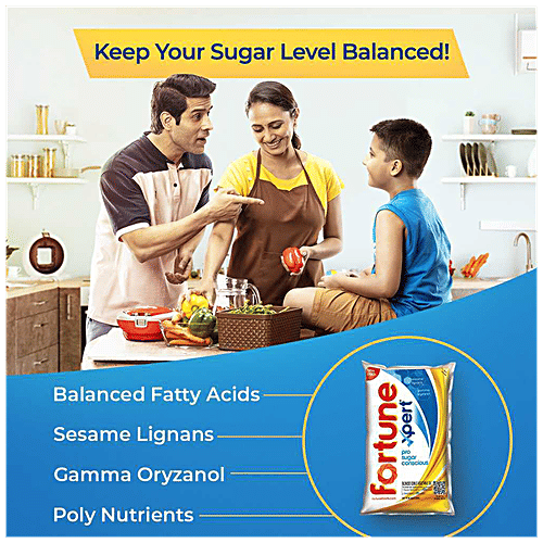 Buy Fortune Xpert Pro Sugar Conscious Edible Oil 1 L Pouch Online At Best Price of Rs 187 ...