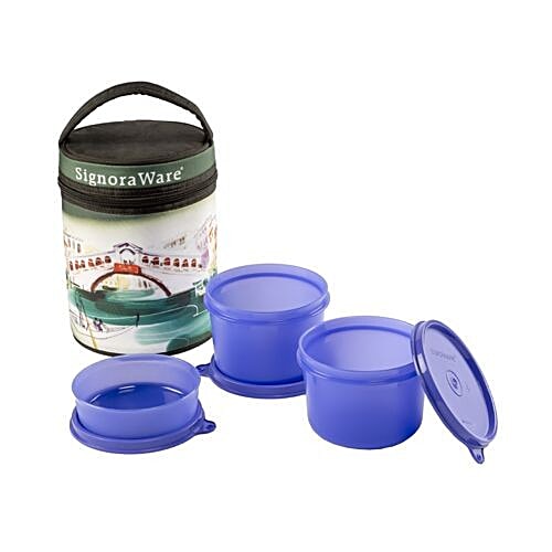 Buy Signoraware Executive Lunch Medium With Bag - Venice, Violet Online ...