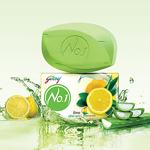 Buy Godrej No 1 Bathing Soap Lime Aloe Vera 150 Gm Online At Best Price ...