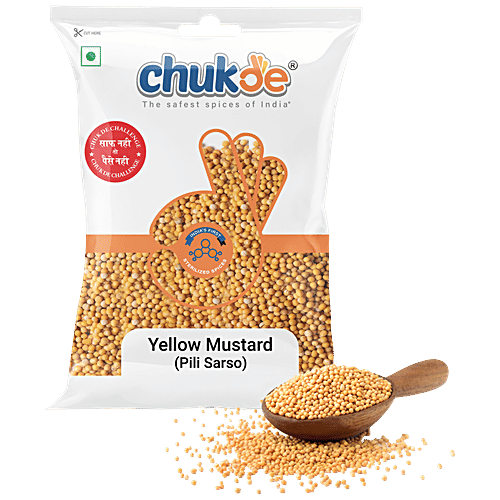 Buy Chukde Peeli Sarso Sabut Online at Best Price of Rs 27 - bigbasket