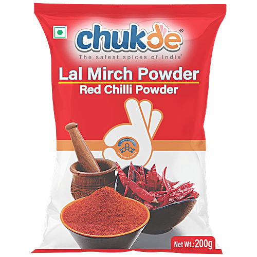 Buy Chuk De Powder Mirch 200 Gm Online at the Best Price of Rs 120 ...