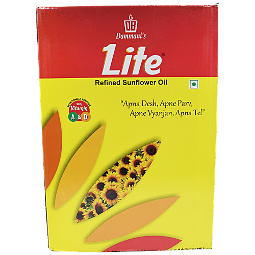 Buy Lite Sunflower Oil 15 Ltr Online at the Best Price of Rs 2367.75 ...