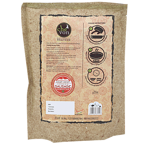Buy Chevon Goat Meat Moroccan Smoked Sausages 250 Gm Online At Best ...