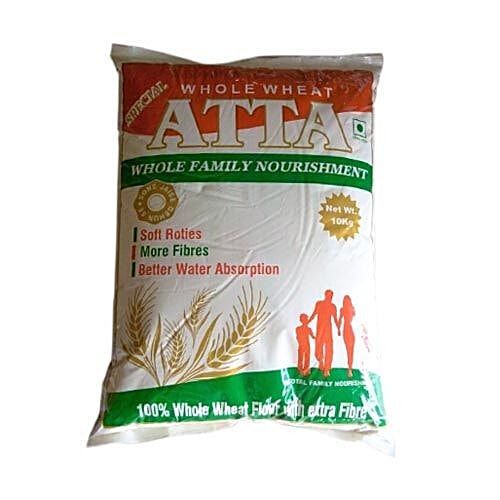 Buy Special Whole Wheat Atta 10 Kg Online at the Best Price of Rs null ...