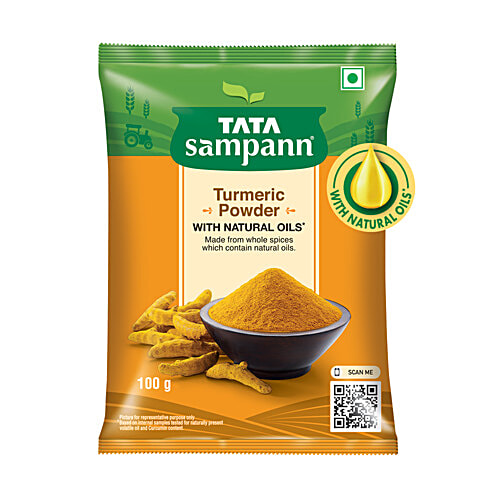 Buy Tata Sampann Powder - Turmeric 100 gm Online at Best Price. of Rs ...