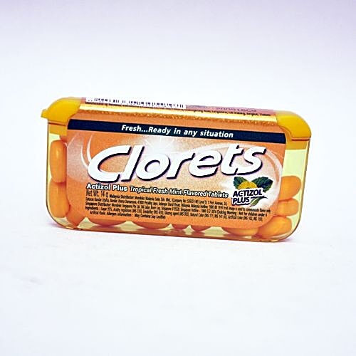 Buy Clorets Minimint - Tropical Fresh Mint Online at Best Price of Rs ...