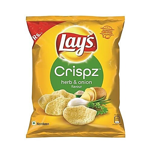 Buy Lays Crispz Herb Onion 57 Gm Online at the Best Price of Rs 20 ...