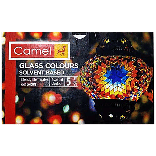 Buy Camel Solvent Based Glass Colour - 5 Shades Online at Best Price of ...