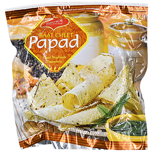 Buy Bikaji Papad Baat Cheet 1 Kg Online at the Best Price of Rs 294.5 ...