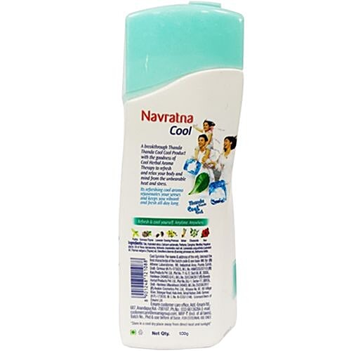 Buy Navratna Talc Cool 100 Gm Online At Best Price - bigbasket