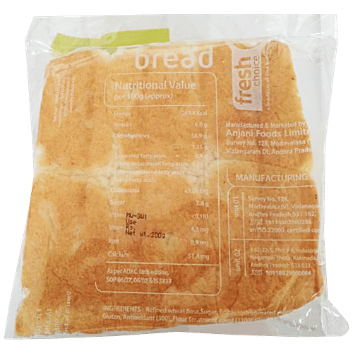 Buy Fresh Choice Bread Pav 200 Gm Online at the Best Price of Rs 30 ...
