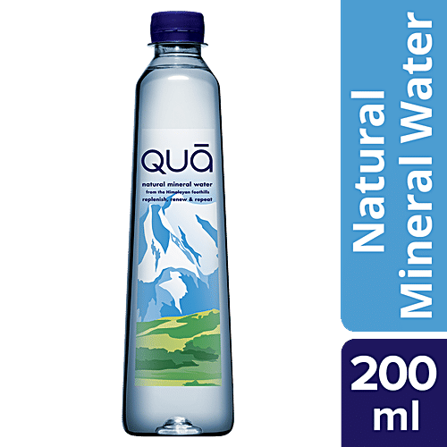 Buy Qua Natural Mineral Water 200 Ml Online at the Best Price of Rs 20 ...