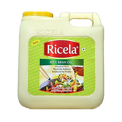Buy Ricela Physically Refined Rice Bran Oil 15 Ltr Online at the Best Price of Rs 2015.27 ...
