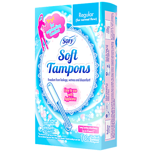 Buy Sofy Tampon Regular 10 Pcs Online at the Best Price - bigbasket