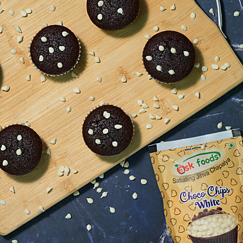 Buy Ask Foods Choco Chips White 100 Gm Online At Best Price of Rs 80 ...