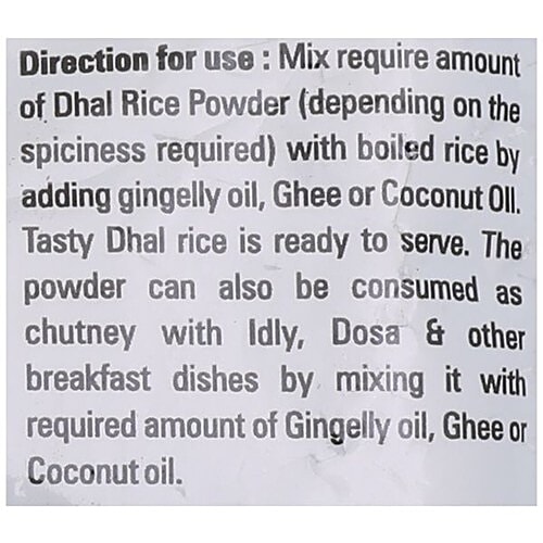 Buy Annapoorna Powder Dhal Rice 50 Gm Online At Best Price of Rs 21 ...