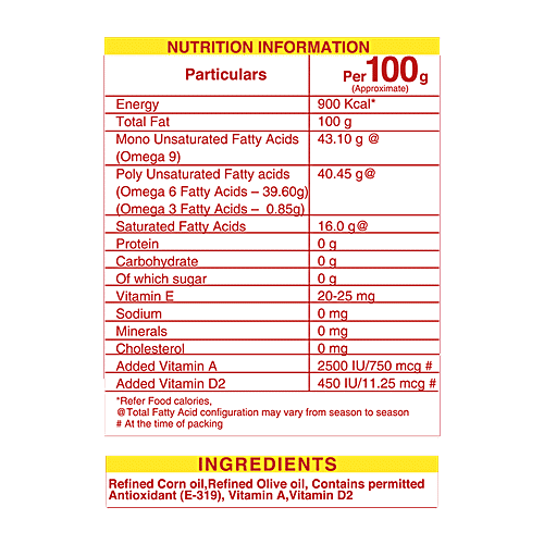 Buy Cardia Life Blended Oil 1 Ltr Pouch Online at the Best Price of Rs ...