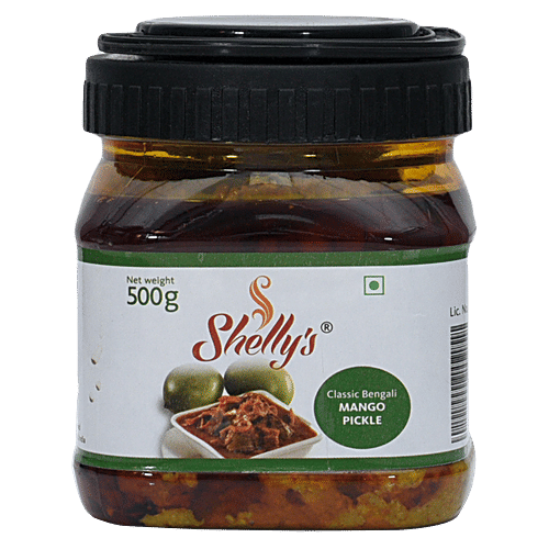 Buy Shellys Pickle Mango 500 Gm Online at the Best Price of Rs 100 ...