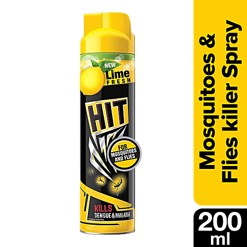 Buy Hit Spray Flying Insect Killer Lime 200 Ml Online At Best Price of ...