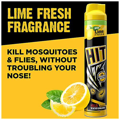 Buy Hit Spray Flying Insect Killer Lime 625 Ml Online At Best Price of ...