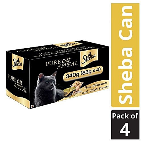 Buy Sheba Premium Cat Food Succulent Chicken Breast In Gravy 85 Gm ...