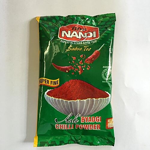 Buy NANDI Powder - Byadgi Chilli (Super Fine) Online at Best Price of ...
