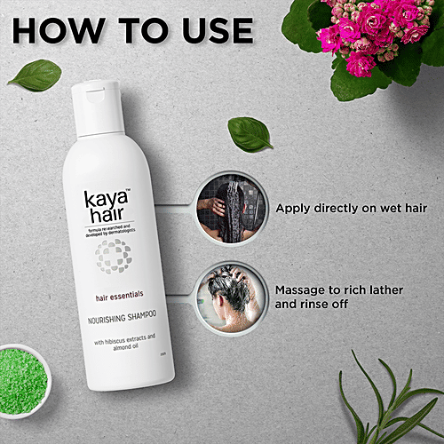 Buy Kaya Clinic Hair Nourishing Shampoo - Hibiscus Extracts & Almond ...