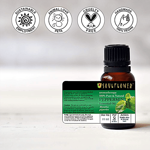 Buy Soulflower Peppermint Essential Oil Online at Best Price of Rs 315 ...