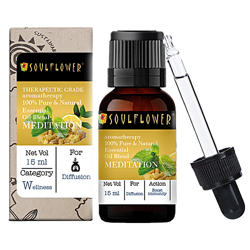 Buy Soulflower Meditation Essential Oil Online at Best Price of Rs 405 ...