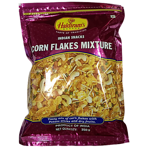 Buy Haldirams Namkeen Cornflakes Mixture 350 Gm Online At Best Price of Rs 135 - bigbasket