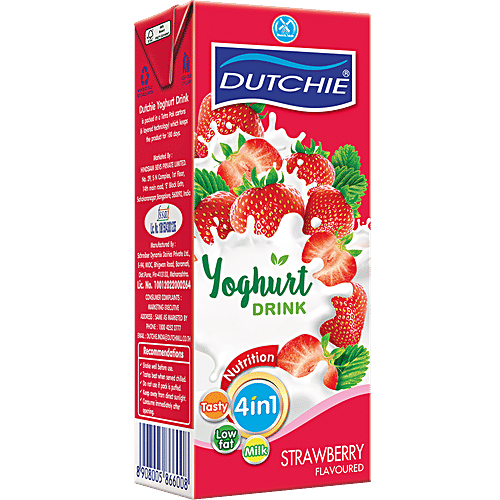 Buy Dutchie Yoghurt Drink - Strawberry Online at Best Price - bigbasket