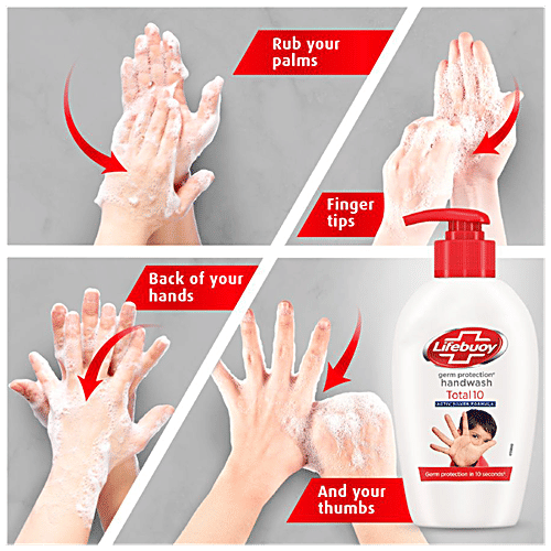 Buy Lifebuoy Hand Wash - Total 10 Activ Naturol 750 ml Online at Best ...