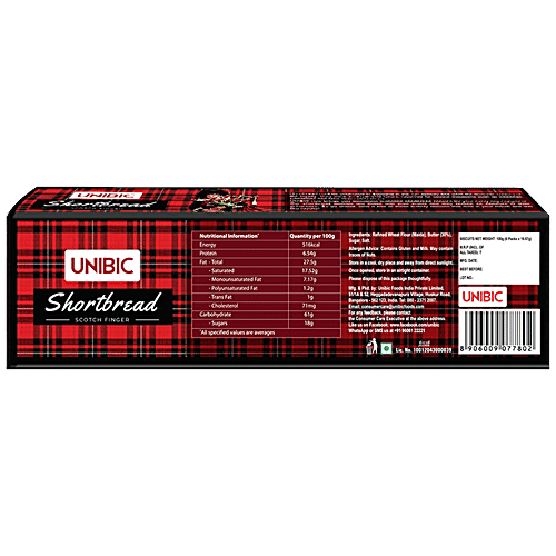 Buy UNIBIC Cookies - Shortbread Scotch Finger Online at Best Price of ...
