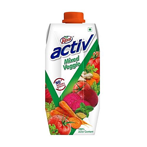 Buy Real Activ Juice - Mixed Veggie Online at Best Price of Rs null ...