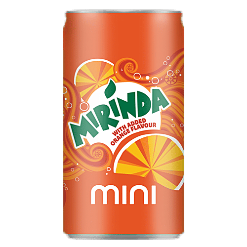 Buy Mirinda Soft Drink Orange Flavour Mini Can 150 Ml Online At Best ...