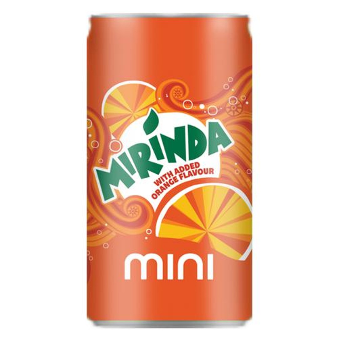 Buy Mirinda Soft Drink Orange Flavour Mini Can 150 Ml Online At Best ...