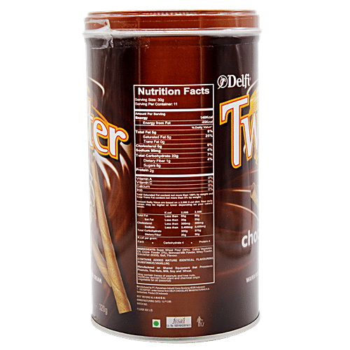 Buy Twister Chocolate Wafer Roll Chocolate Cream 320 Gm Online At Best ...