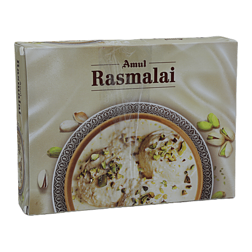 Buy Amul Frozen Rasmalai 500 Gm Online At Best Price of Rs 230 - bigbasket