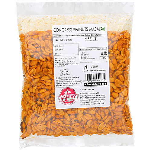 Buy Sanjay Namkeen Congress 200 Gm Online At Best Price of Rs 80 ...