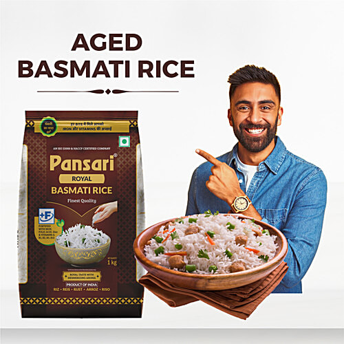 Buy PANSARI Royal Basmati Rice Online at Best Price of Rs 230 - bigbasket
