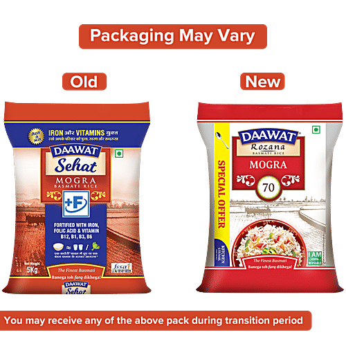 Buy Daawat Rozana Mogra Basmati Rice 10 Kg Online At Best Price of Rs ...