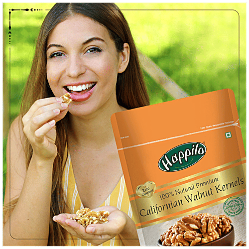 Buy Happilo Walnuts Kernels 100 Natural Premium Californian 200 Gm ...