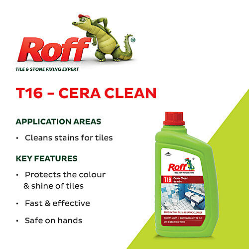 Buy Roff T16 Cera Clean - Rapid Action Tile & Ceramic Cleaner, Removes ...