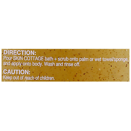Buy Skin Cottage Body Bath+Scrub - Kiwi, Gold Essence 400 ml Online at ...