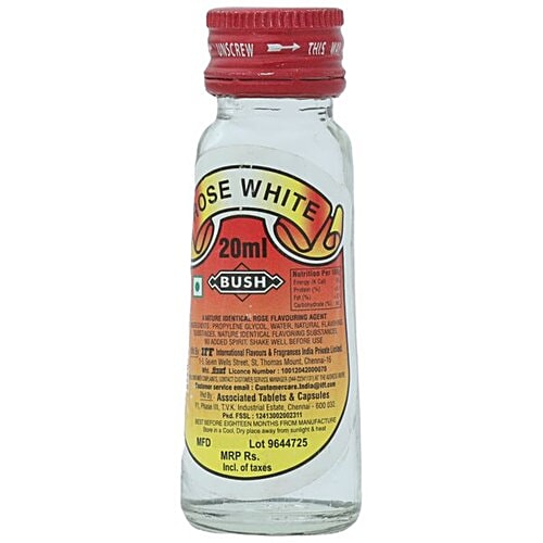 Buy Bush Rose White Flavouring Agent 20 Ml Online At Best Price - bigbasket