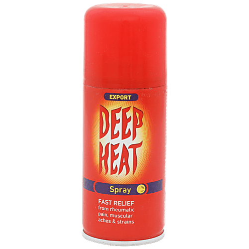 Buy Deep Heat Fast Relief Spray From Rheumatic Pain, Muscular Aches And ...