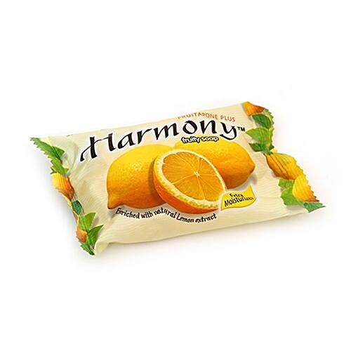 Buy Harmony Fruity Soap Enriched With Narural Lemon Extract 75 Gm ...