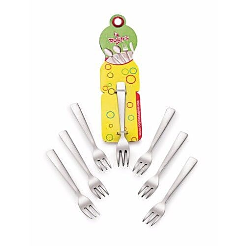 Buy Roop's Stainless Steel - Sober Fruit Fork Online at Best Price of ...